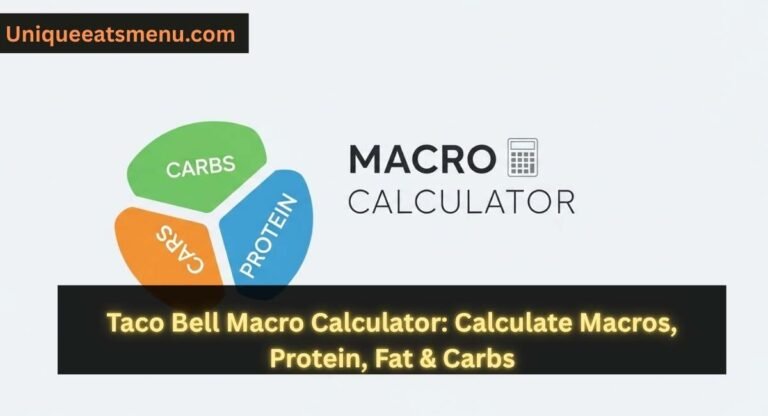 Free Taco Bell Macro Calculator: Calculate Macros